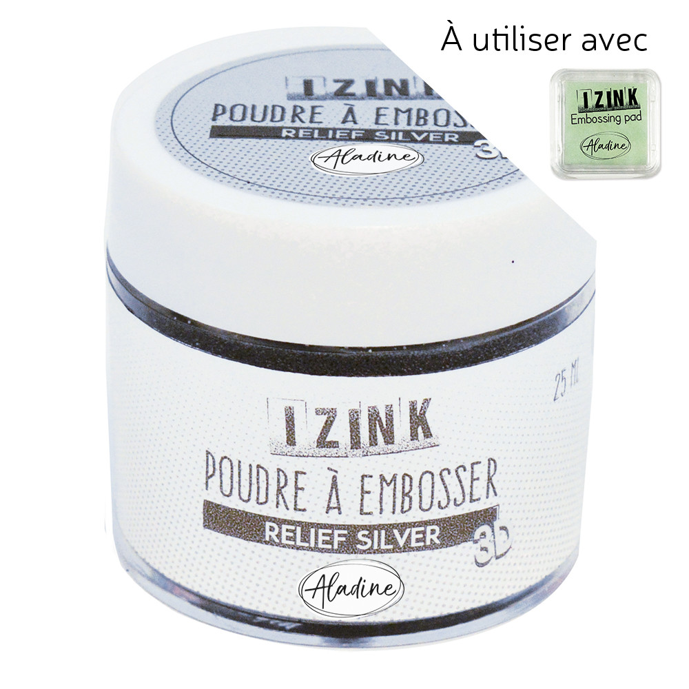 Poudre à embosser colorée Izink
